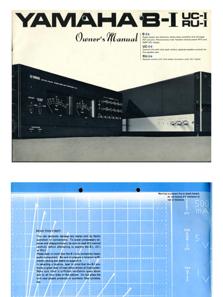 Yamaha b-1 | PDF