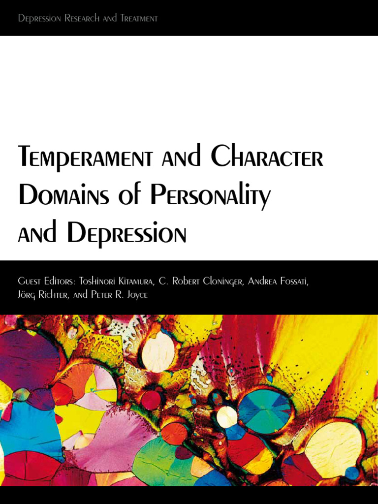 Temperament and Character Domains of Personality and Depression | PDF ...