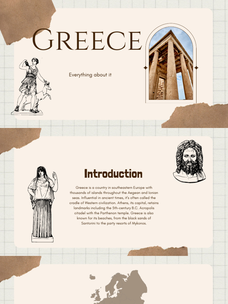 Ancient Greece History Presentation | PDF | Greece | Athena