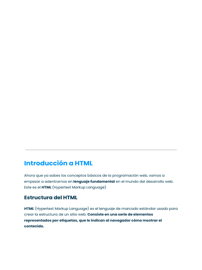 Introducción a HTML y Visual Studio Code | PDF | HTML | Red mundial