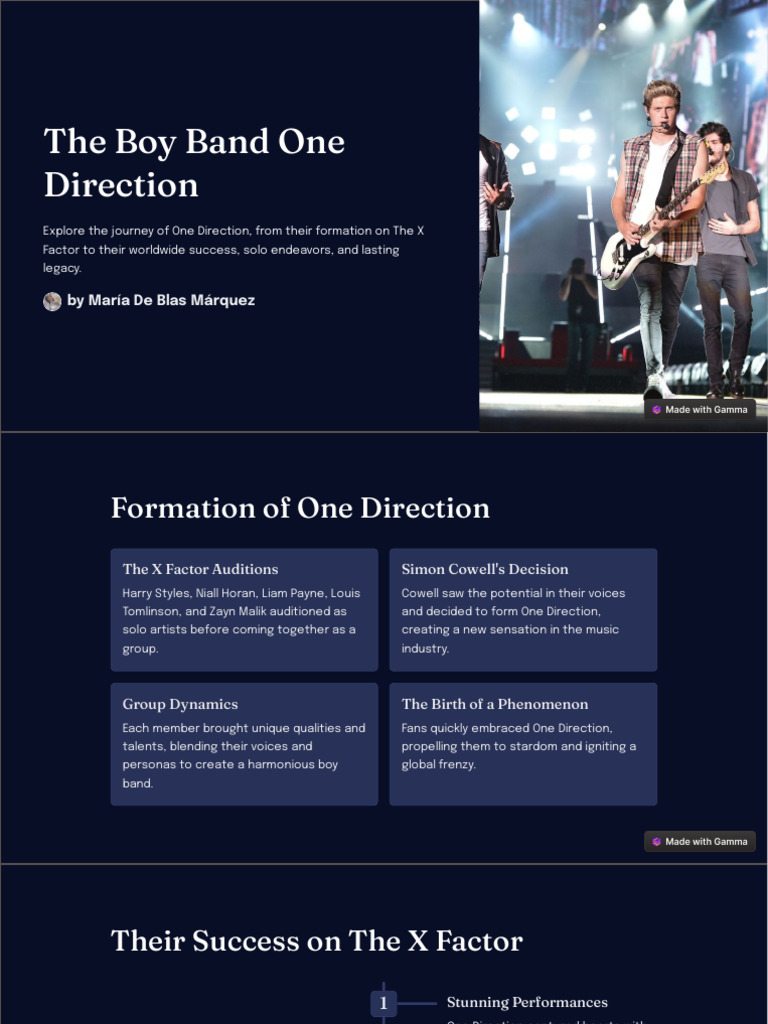 The Boy Band One Direction | PDF
