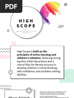 Highscope Curriculum PDF | PDF | Cognitive Development | Learning