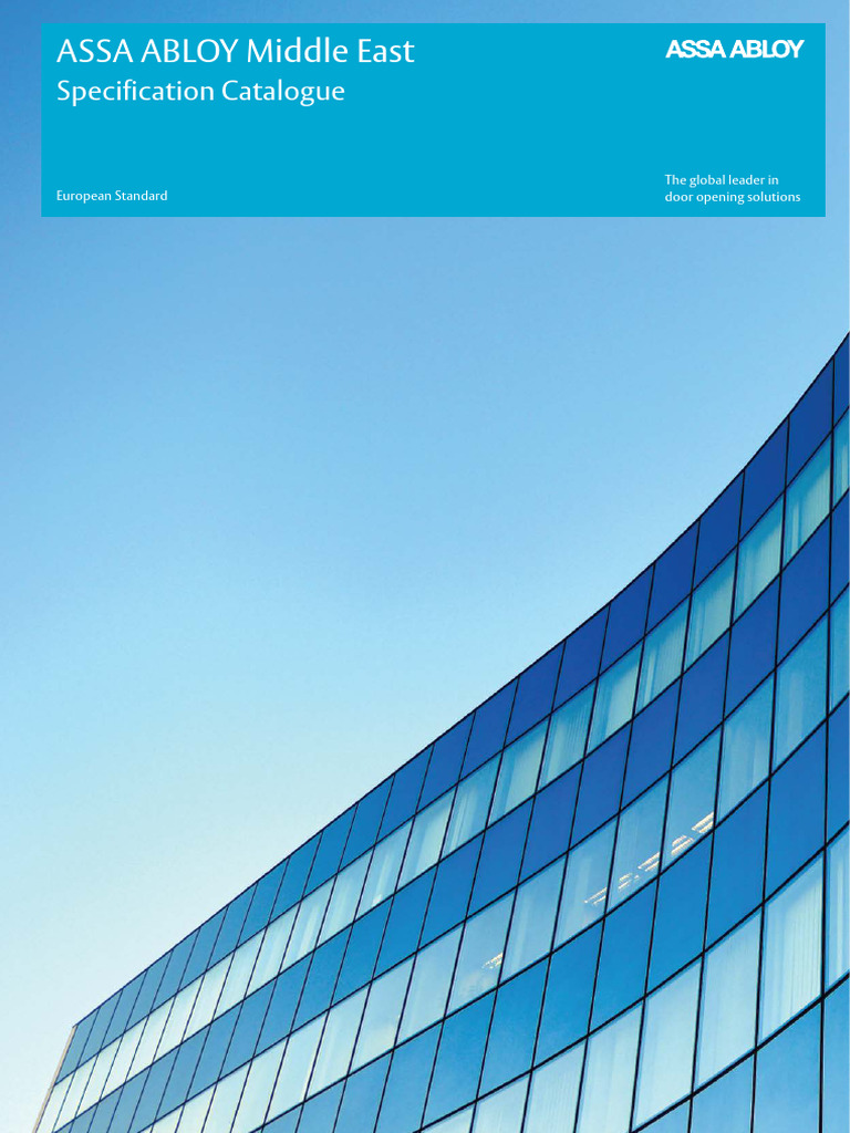 Assa Abloy European Hardware New | PDF
