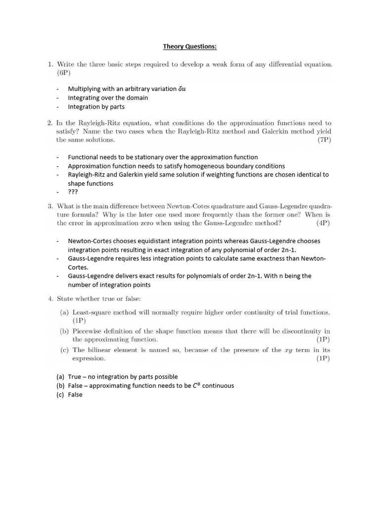 Variational Methods & Integration Techniques | PDF | Teaching Methods & Materials