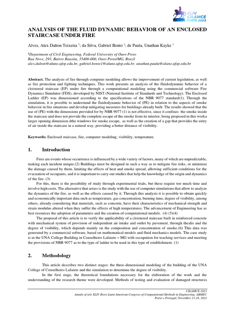 Analysis of The Fluid Dynamic | PDF | Simulation | Computer Simulation