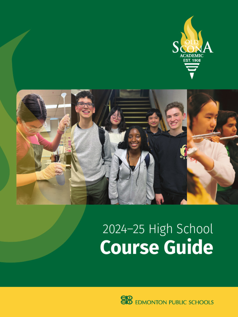 Old Scona Academic Course Guide 2024-25 | PDF