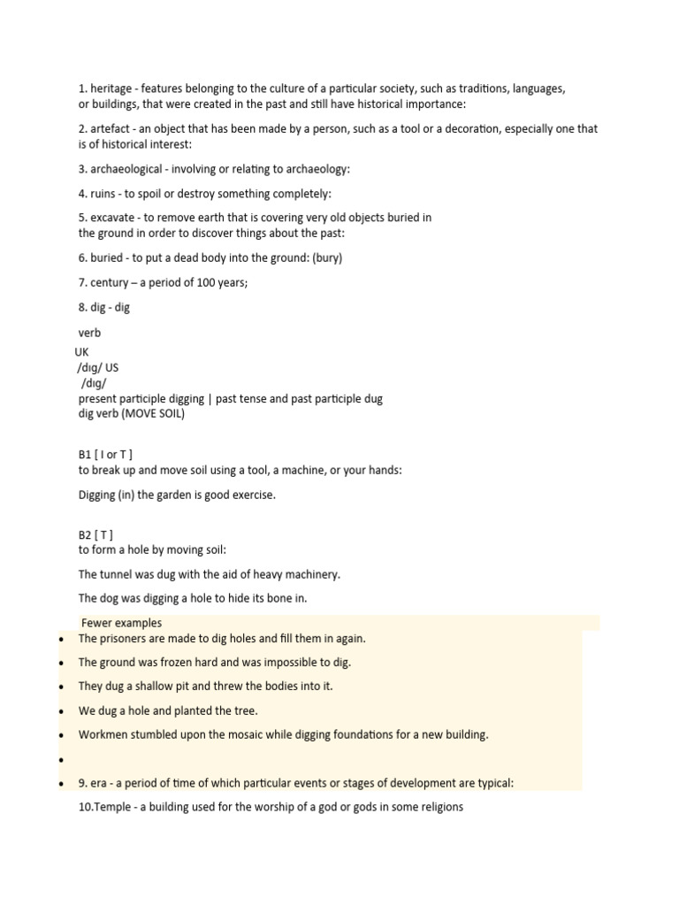Oral Unit 30 | PDF