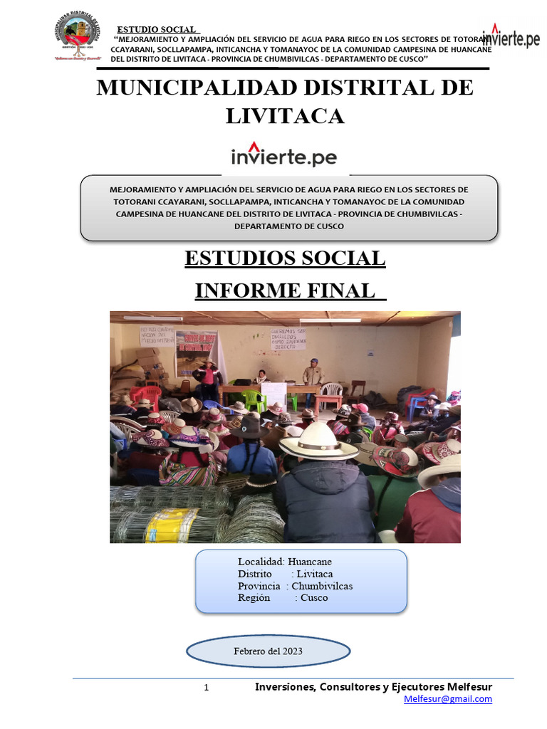 Estudio Social | PDF