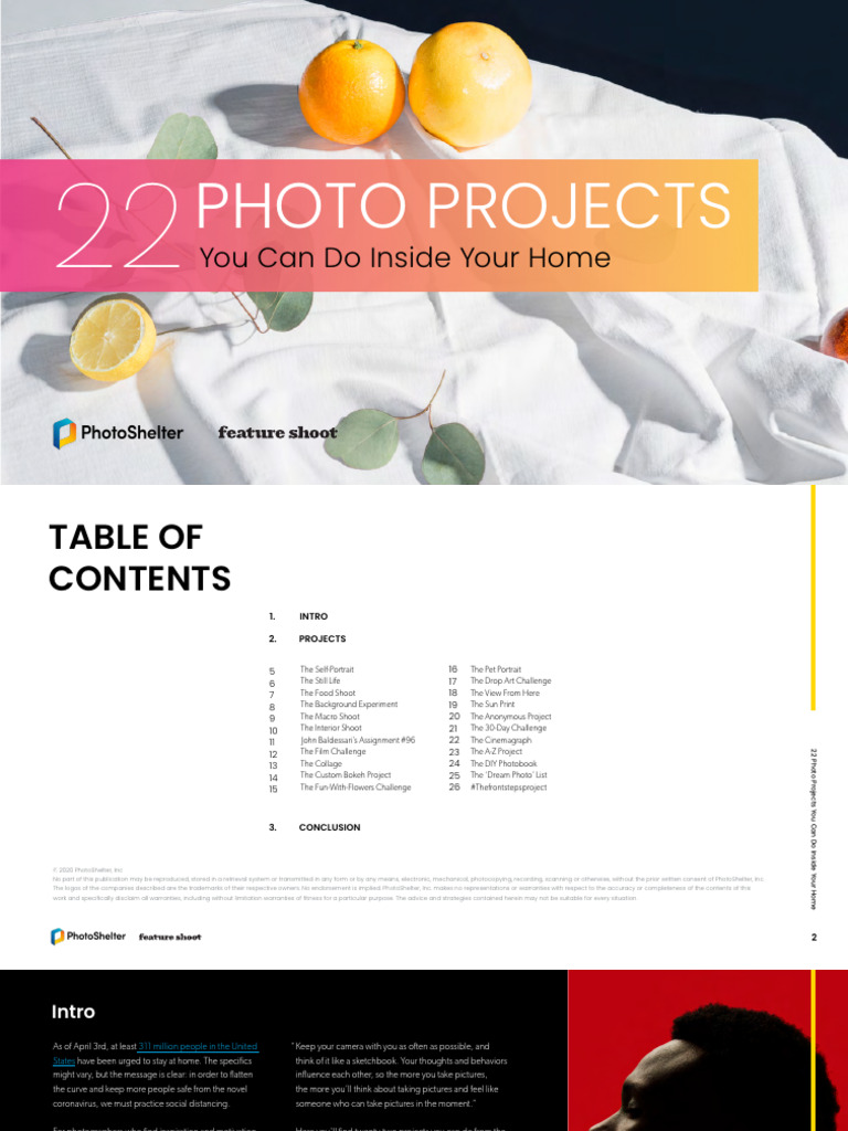 22 Photo Projects You Can Do Inside Your Home | PDF