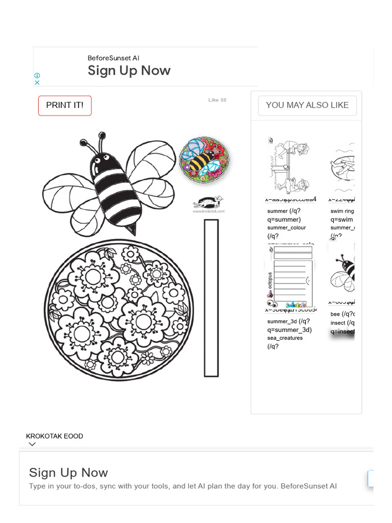 Krokotak Lebah | PDF