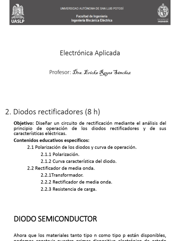 DiodoS 21 | Descargar gratis PDF | Semiconductores | Diodo