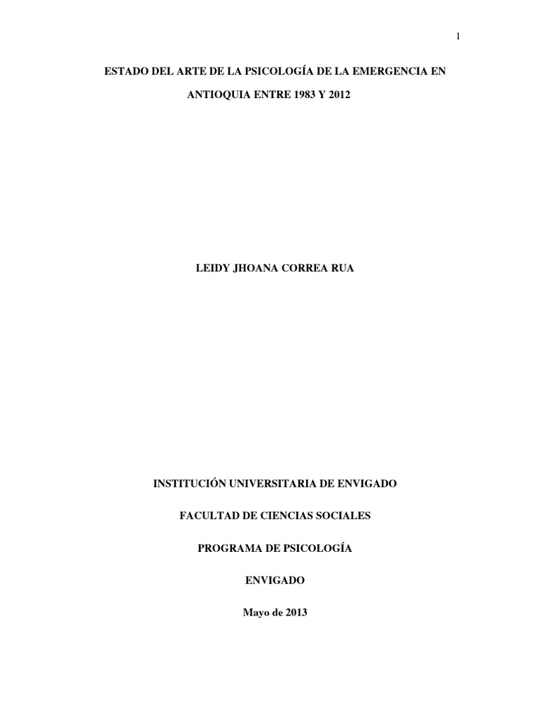 CD2302 | PDF | Sicología | Violencia