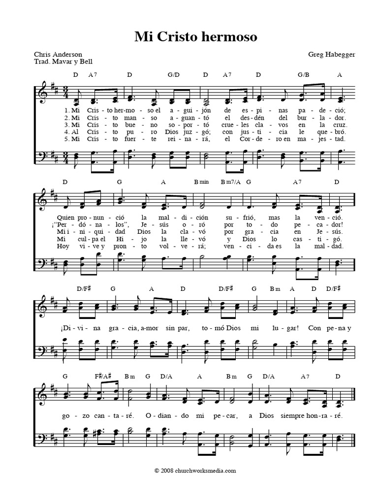 Mi Cristo Hermoso Final | PDF