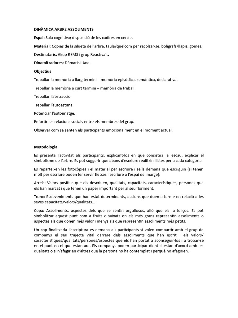 Dinàmica Arbre | PDF