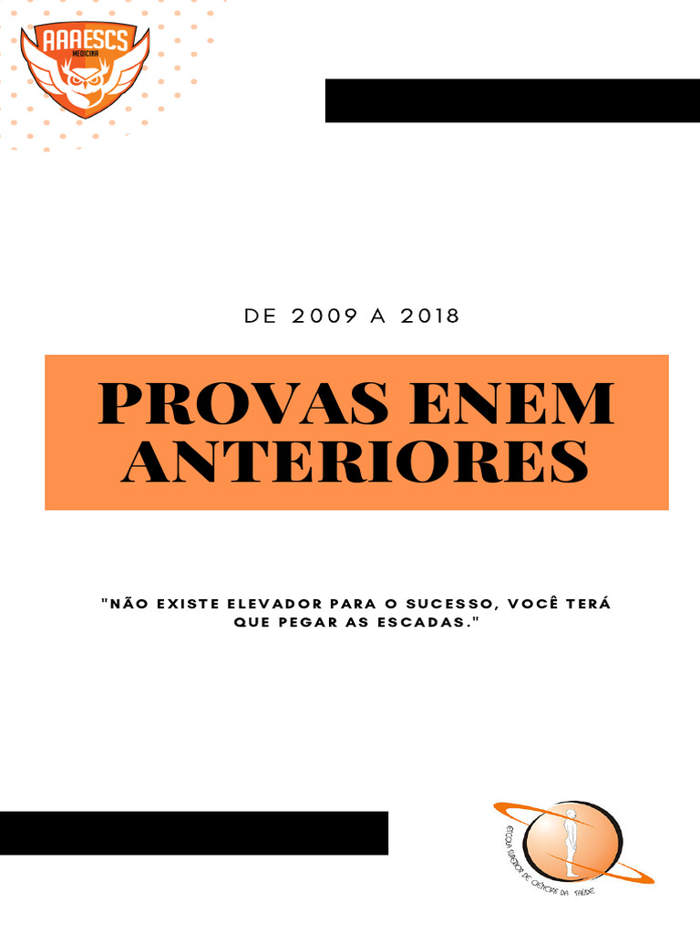 Provas Anteriores - EnEM | PDF