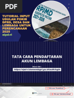 Panduan Penggunaan Sipd Penatausahaan 2024 | PDF
