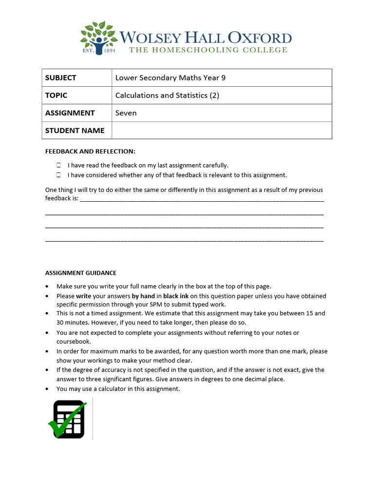 (A07) Year 9 Maths v3 | PDF | Significant Figures | Scatter Plot