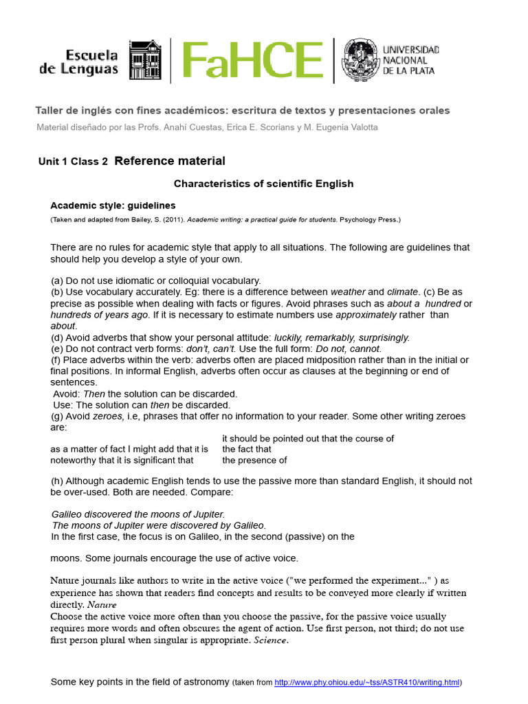U1 C2 - Reference Material | PDF