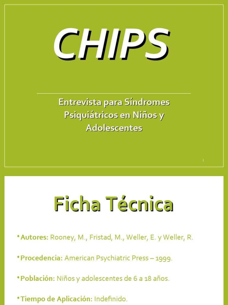 Chips | PDF