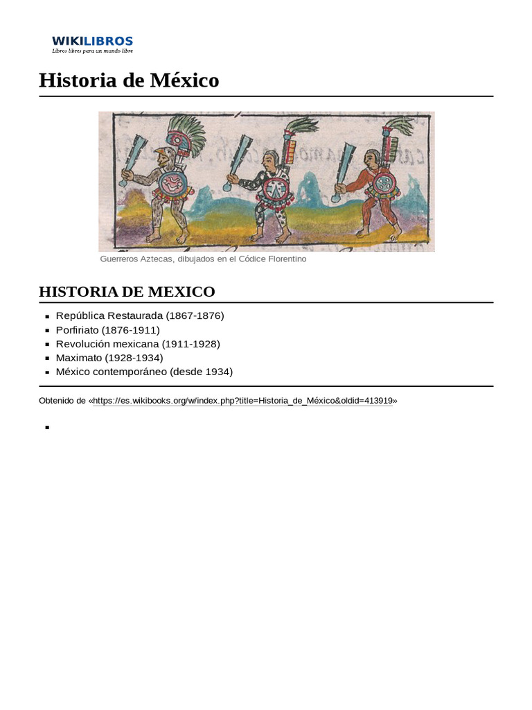 Historia de México | PDF