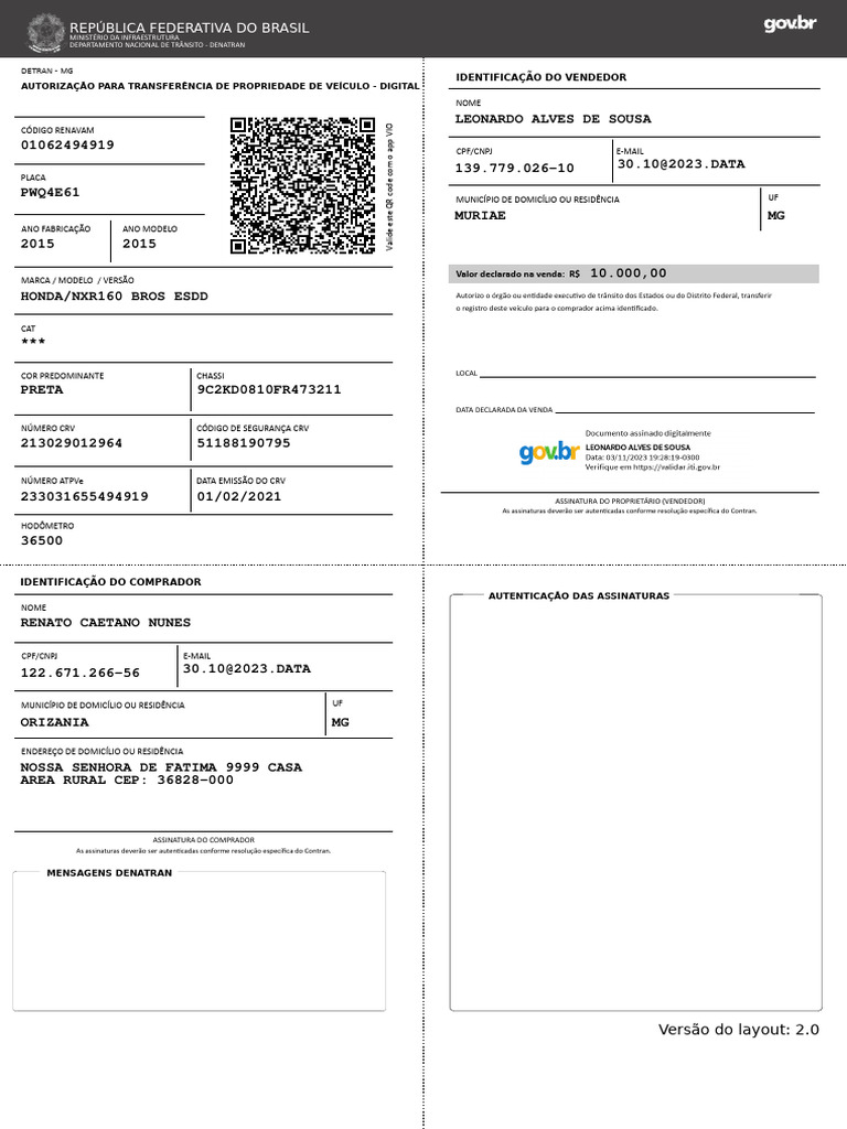 PWQ4E61 01062494919 Atpv Assinado | PDF