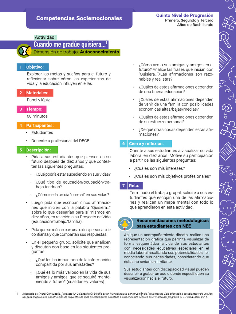 12 Cuando Me Gradue Quisiera... | PDF