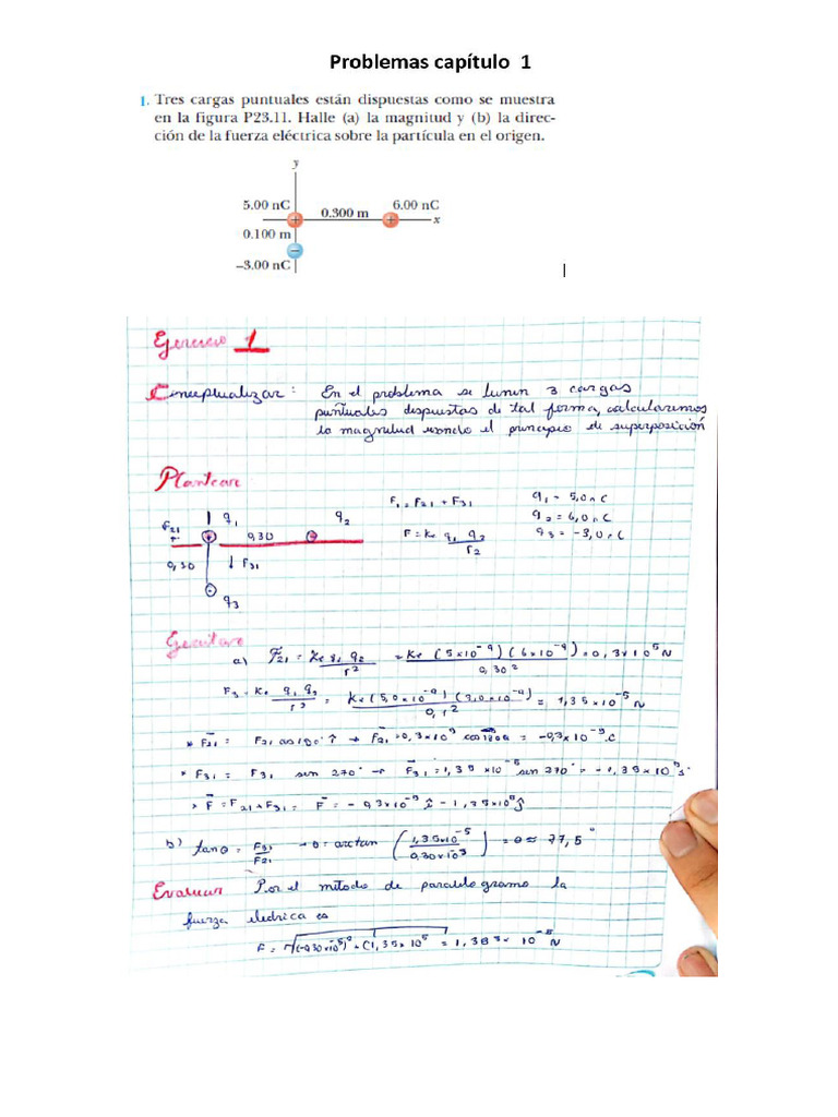 Problemas Capitulo 1 | PDF