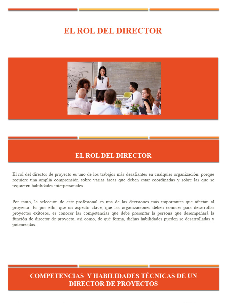 El Rol Del Director | Descargar gratis PDF | Liderazgo | Gestión de ...