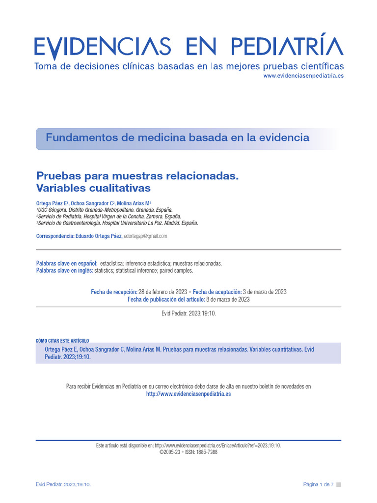 EeP Fund 10 Estadistica Muestras | PDF