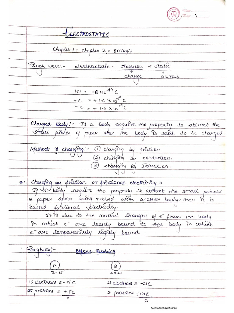1 Electrostatic Pdf
