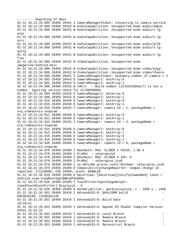 Log Cat 1706707294842 | Download Free PDF | Computer Engineering | Software Engineering