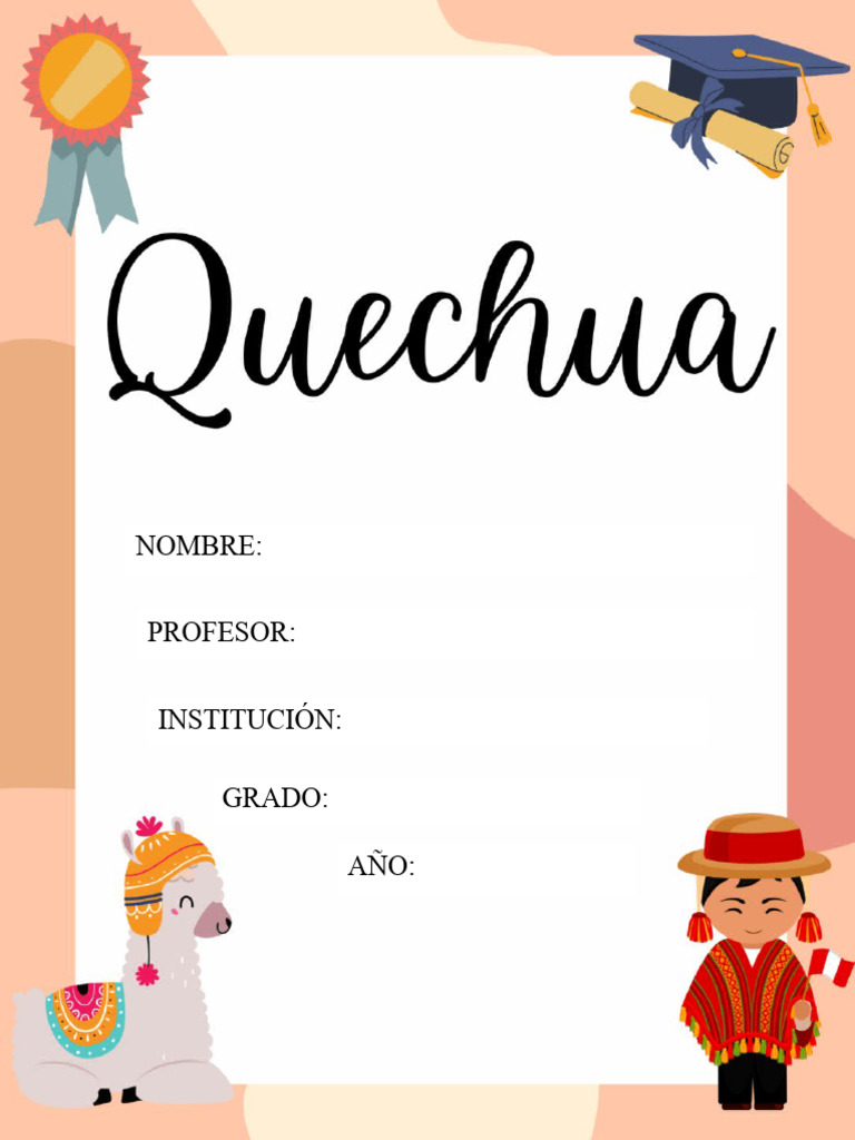 Caratulas de Quechua Faciles | PDF Caratulas de Quechua Faciles | PDF