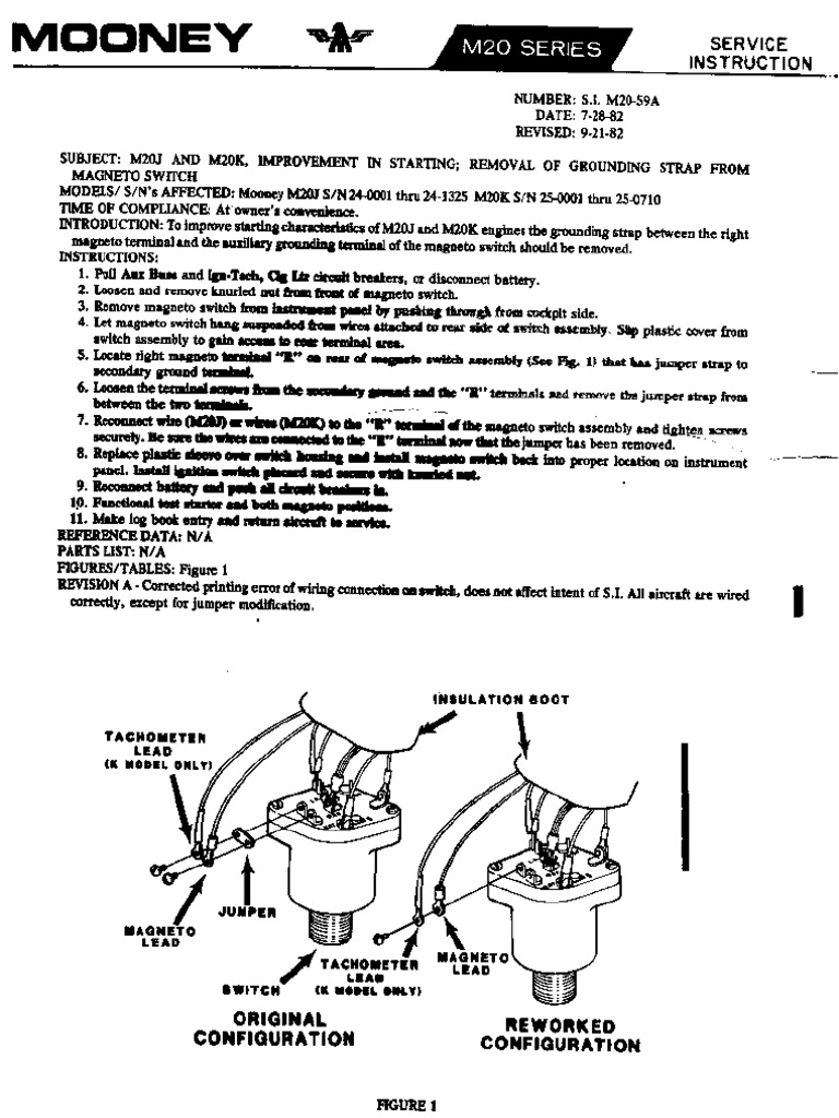 SIM20-59A Ground Strap Removal Bendix Switch | PDF