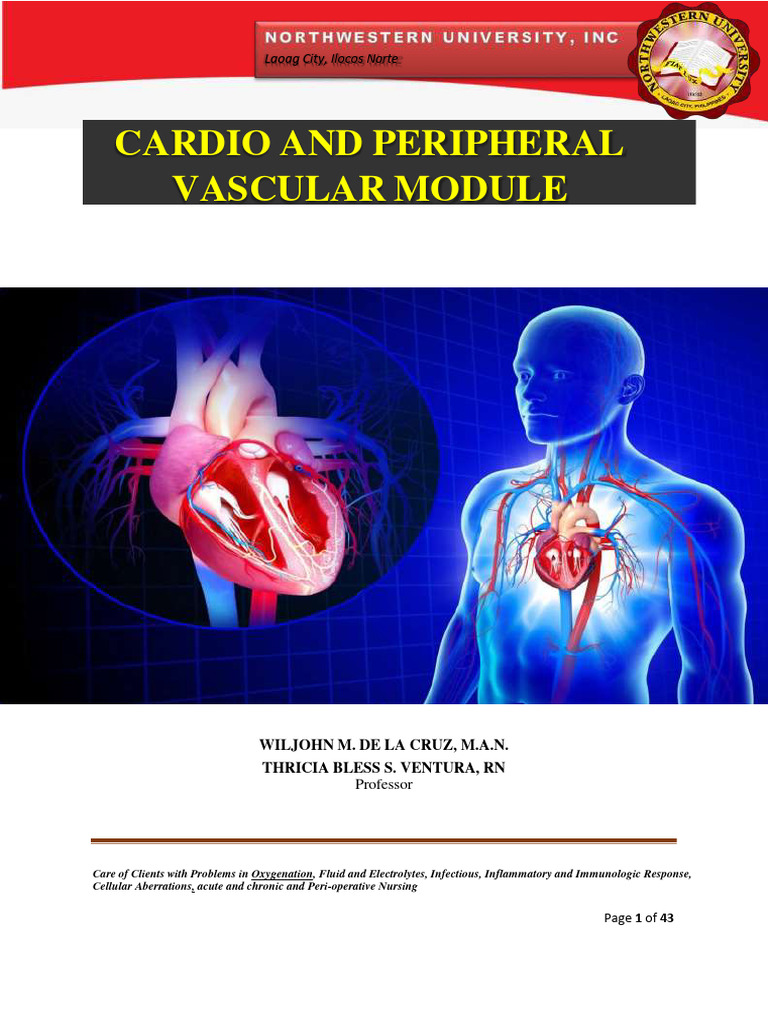 Cardiovascular Disorders Module-1 | PDF