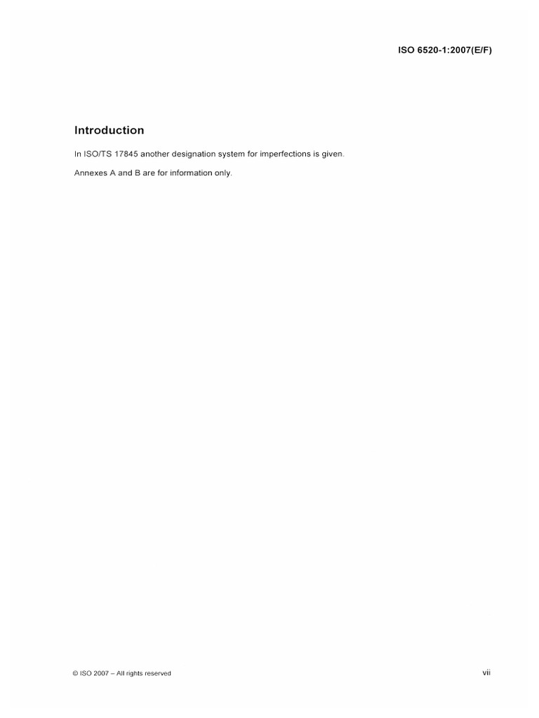 Iso 6520 1 2007 2 | PDF