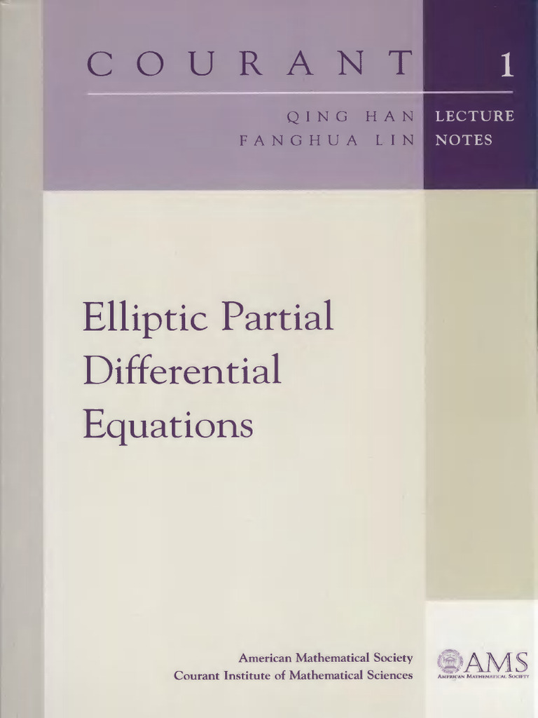Han Q., Lin F. - Elliptic Partial Differential Equations, 1997 | PDF