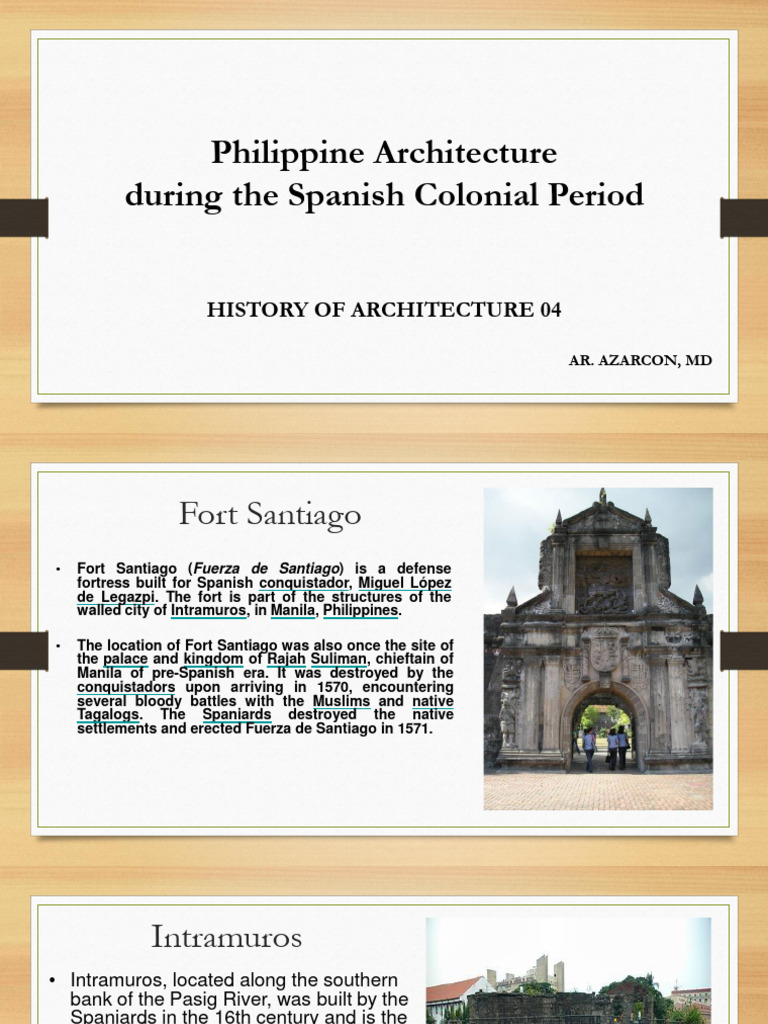 Spanish Colonial Architecture in PH | PDF | Philippines