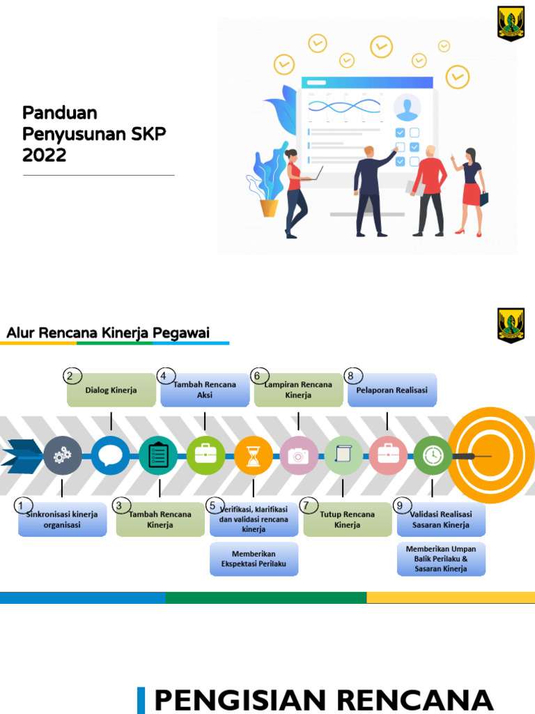 Panduan Penyusunan SKP 2022 Pada Elok-1 | PDF