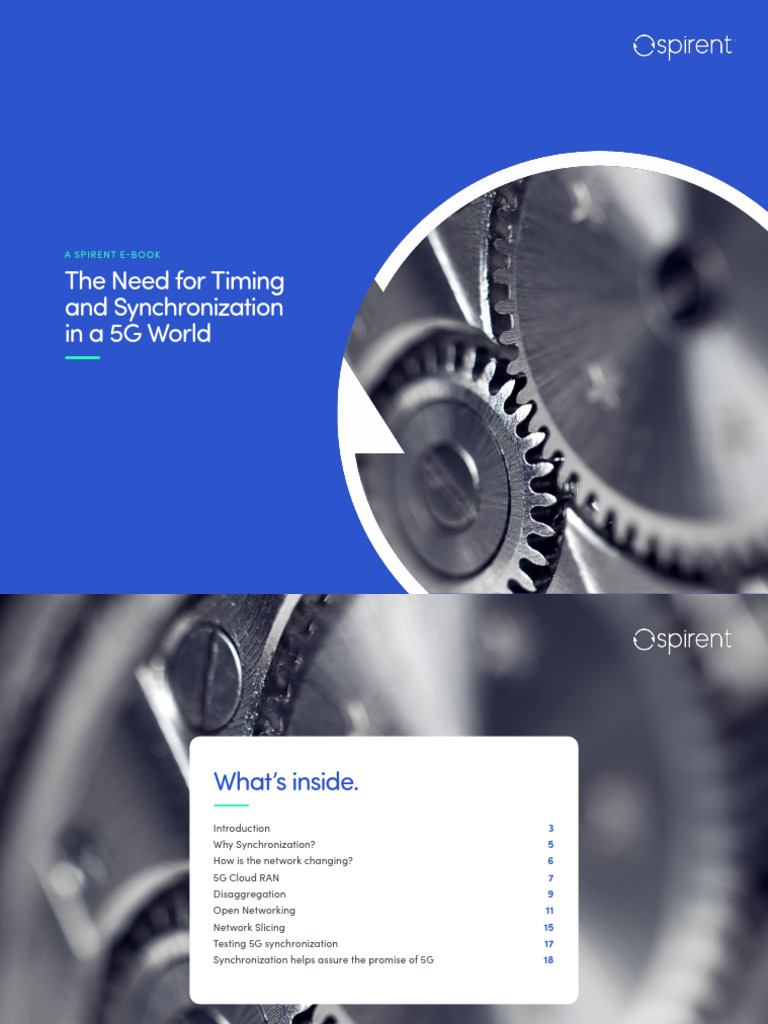 EB Timing and Synchronization in A 5G World | PDF EB Timing and Synchronization in A 5G World | PDF