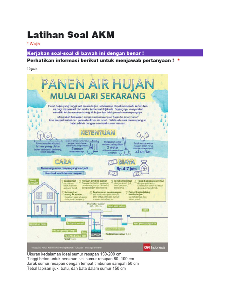 Latihan Soal AKM | PDF