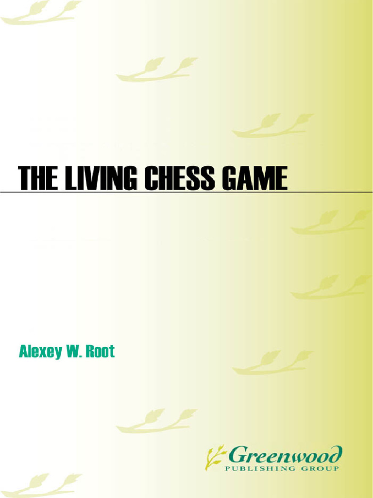 The Living Chess Game - Fine Arts Activities For Kids 9-14 | PDF ...