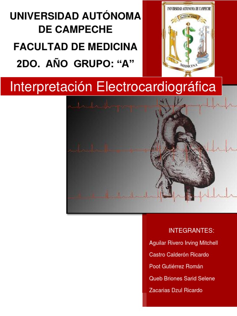 Reporte ECG Unido | PDF | Electrocardiografia | Corazón
