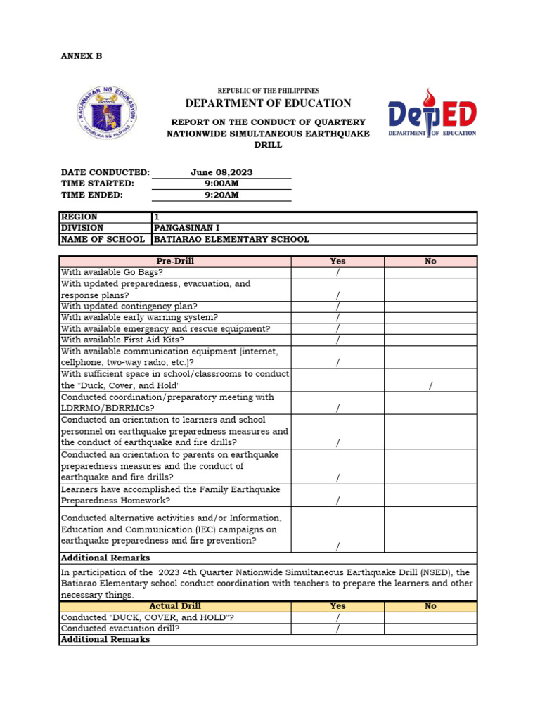 4TH Quarter Nsed | PDF