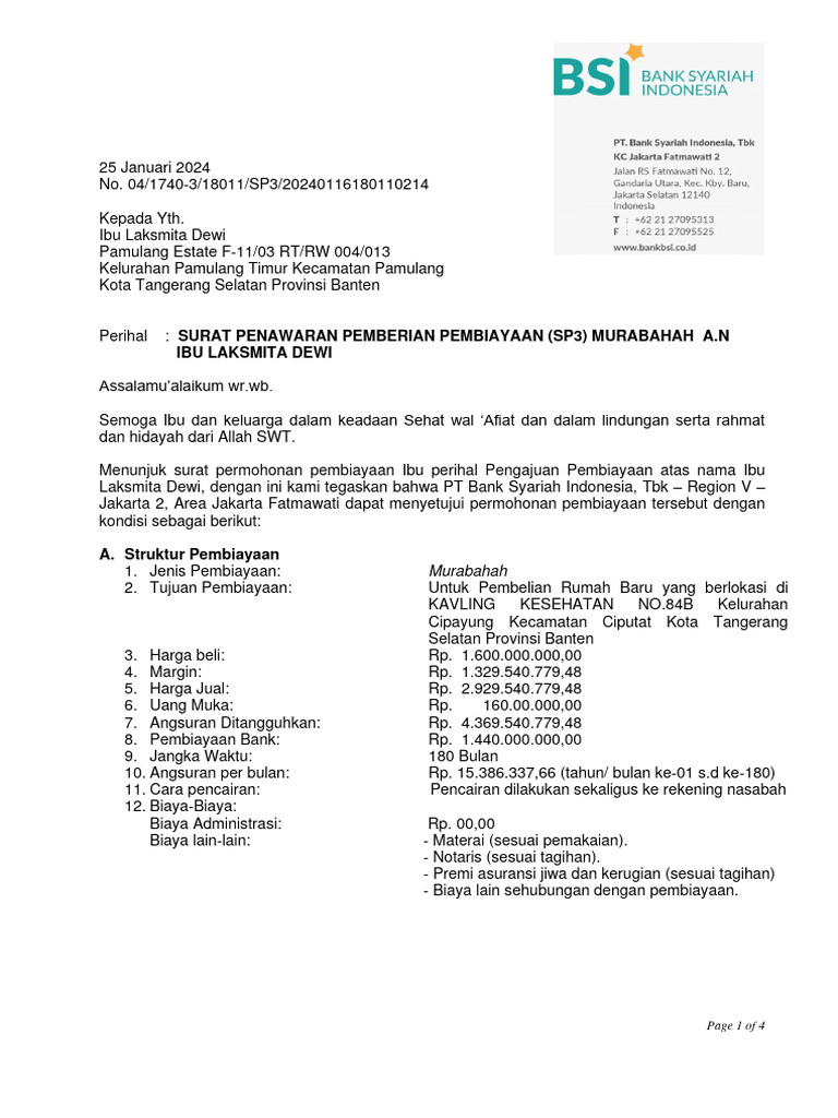 SP3 Laksmita Ajb | PDF