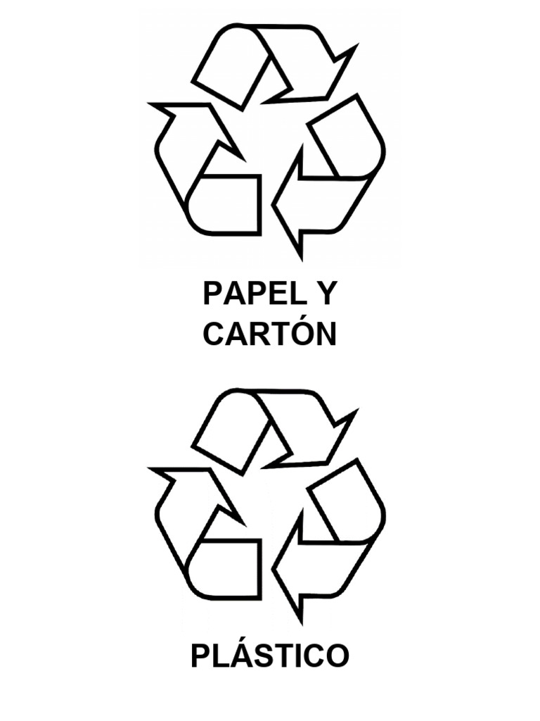 Rótulos reciclaje | PDF