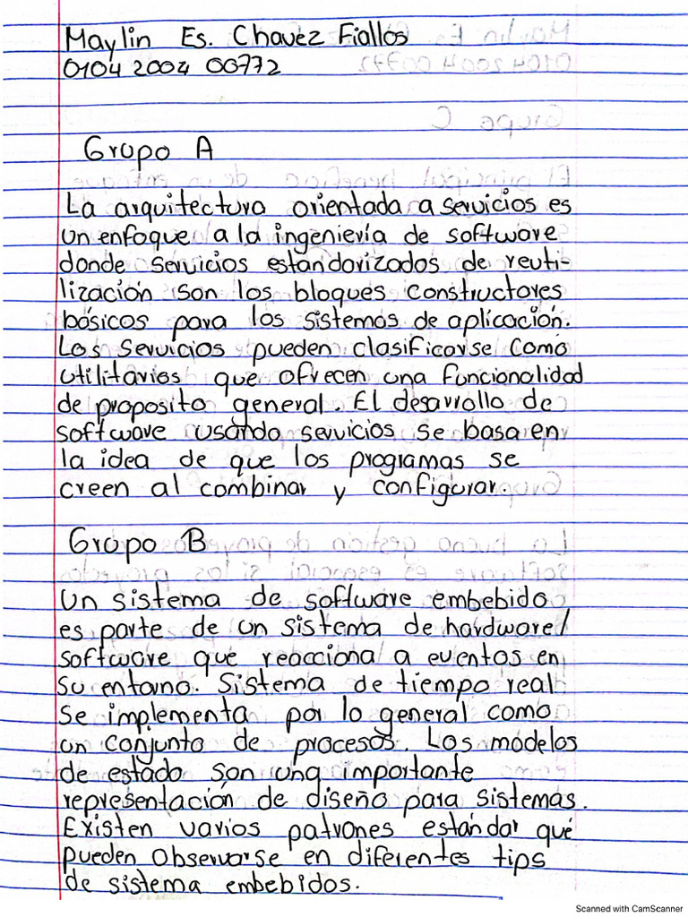 Tarea ImplementacionS-MaylinChavez | PDF