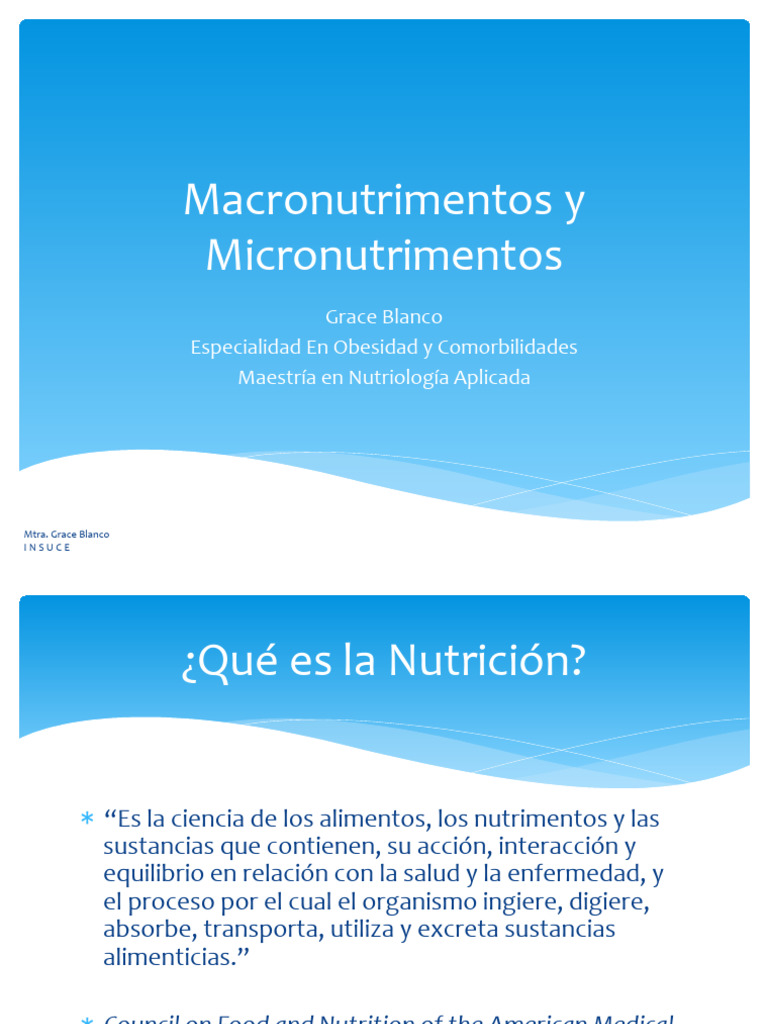 Presentación MIcro y Macro | PDF