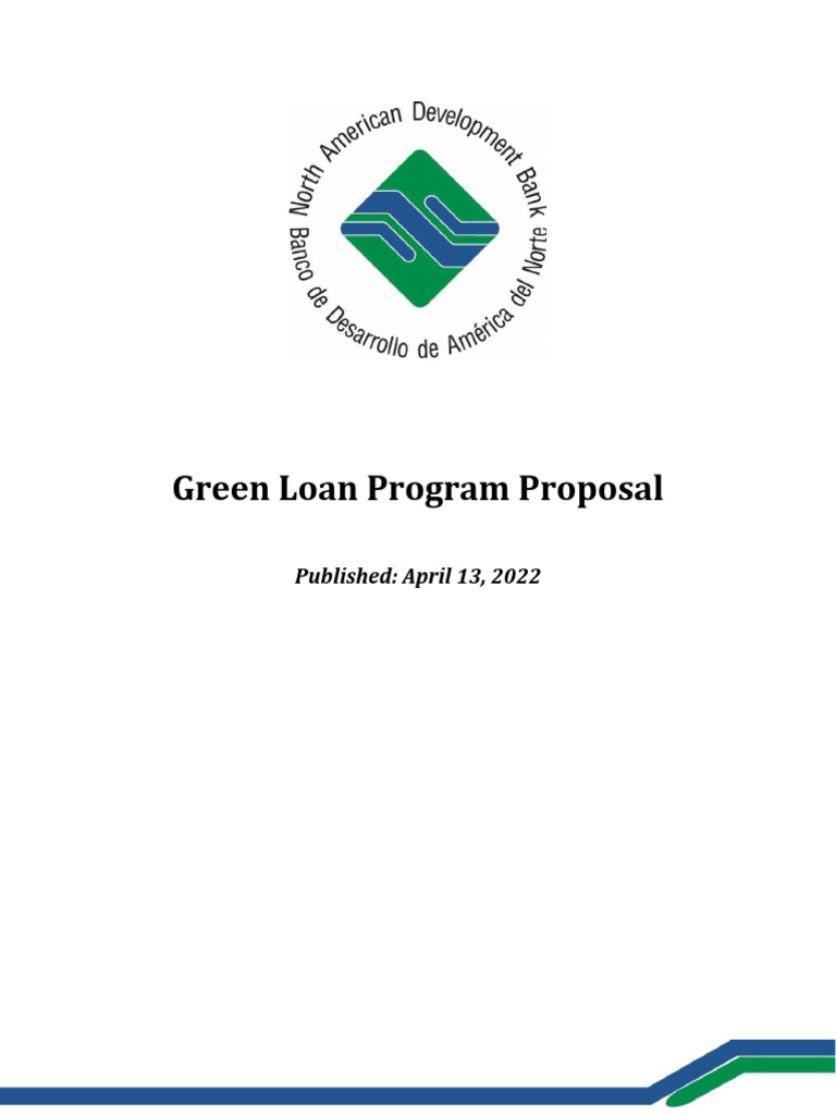 2022 Green Loan Program Eng | PDF | Business