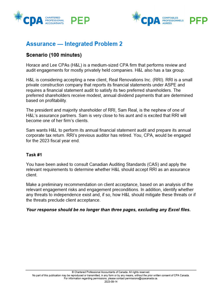 ASU 2401E IP02.Problem | PDF