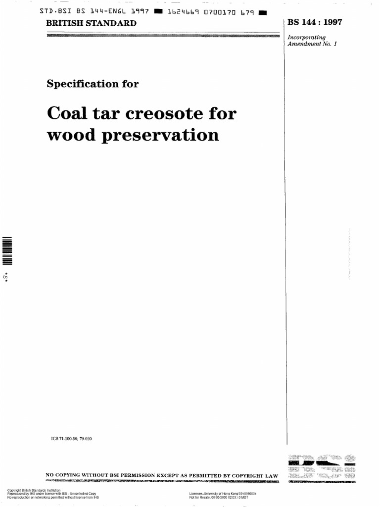 BS 144 (1997) | PDF